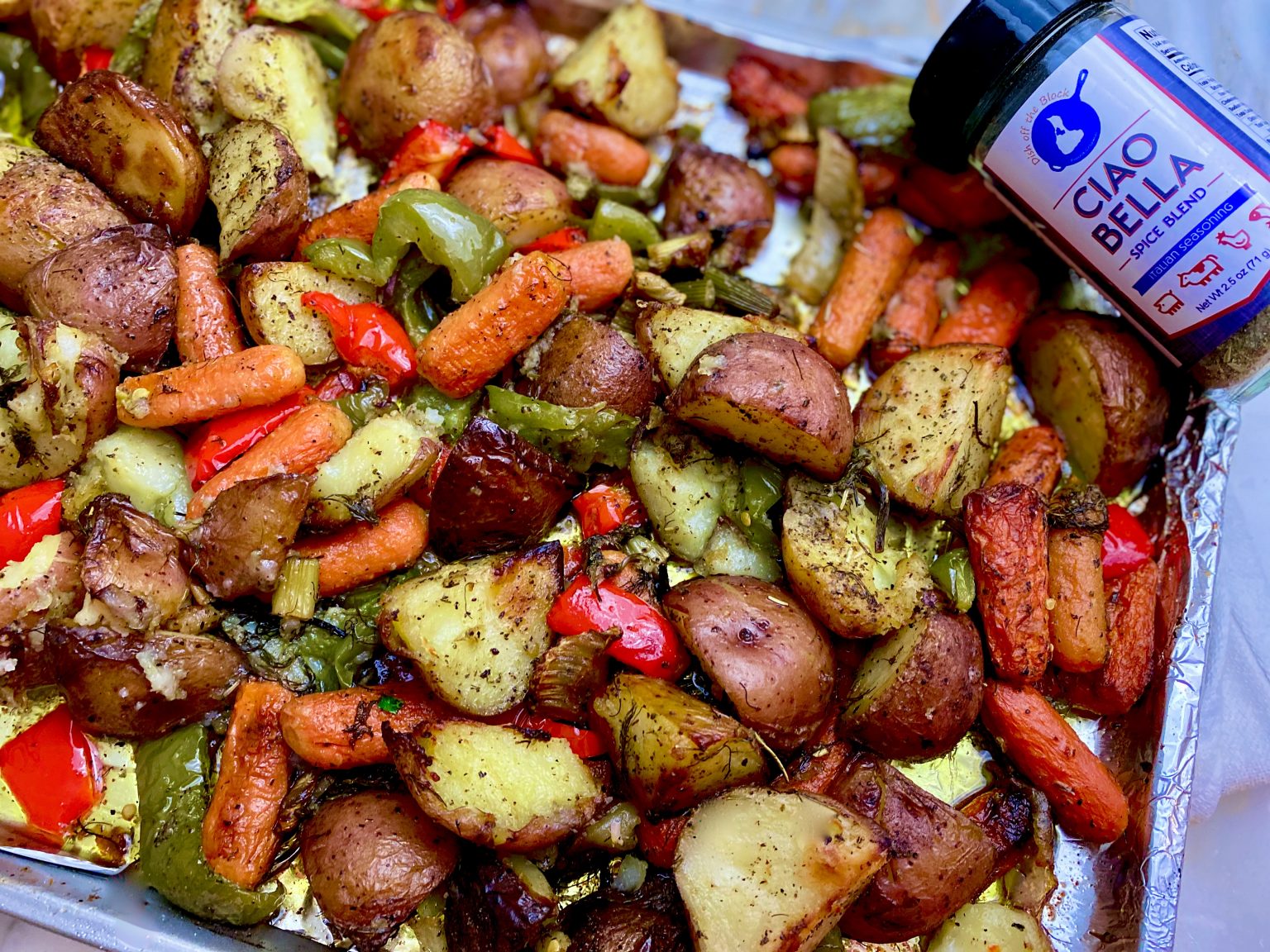 CIAO BELLA ROASTED VEGETABLES - Dish off the Block