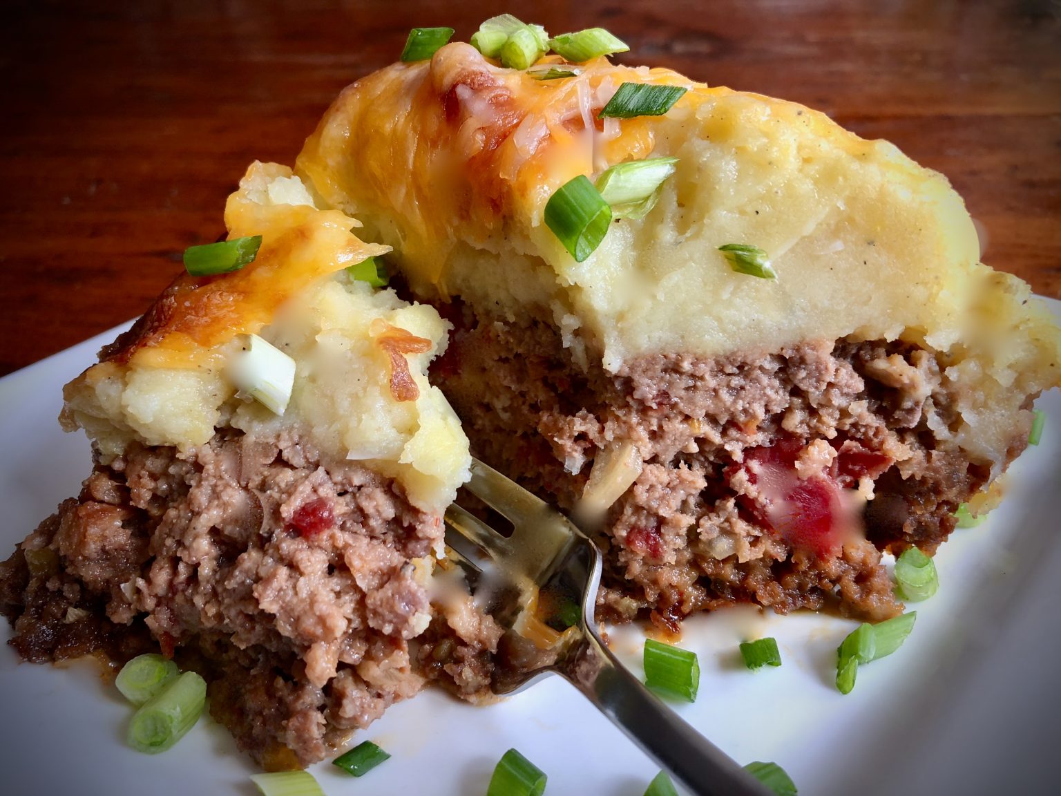SWEET ASIAN FLAVOR INSPRIED SHEPHERDS PIE - Dish off the Block