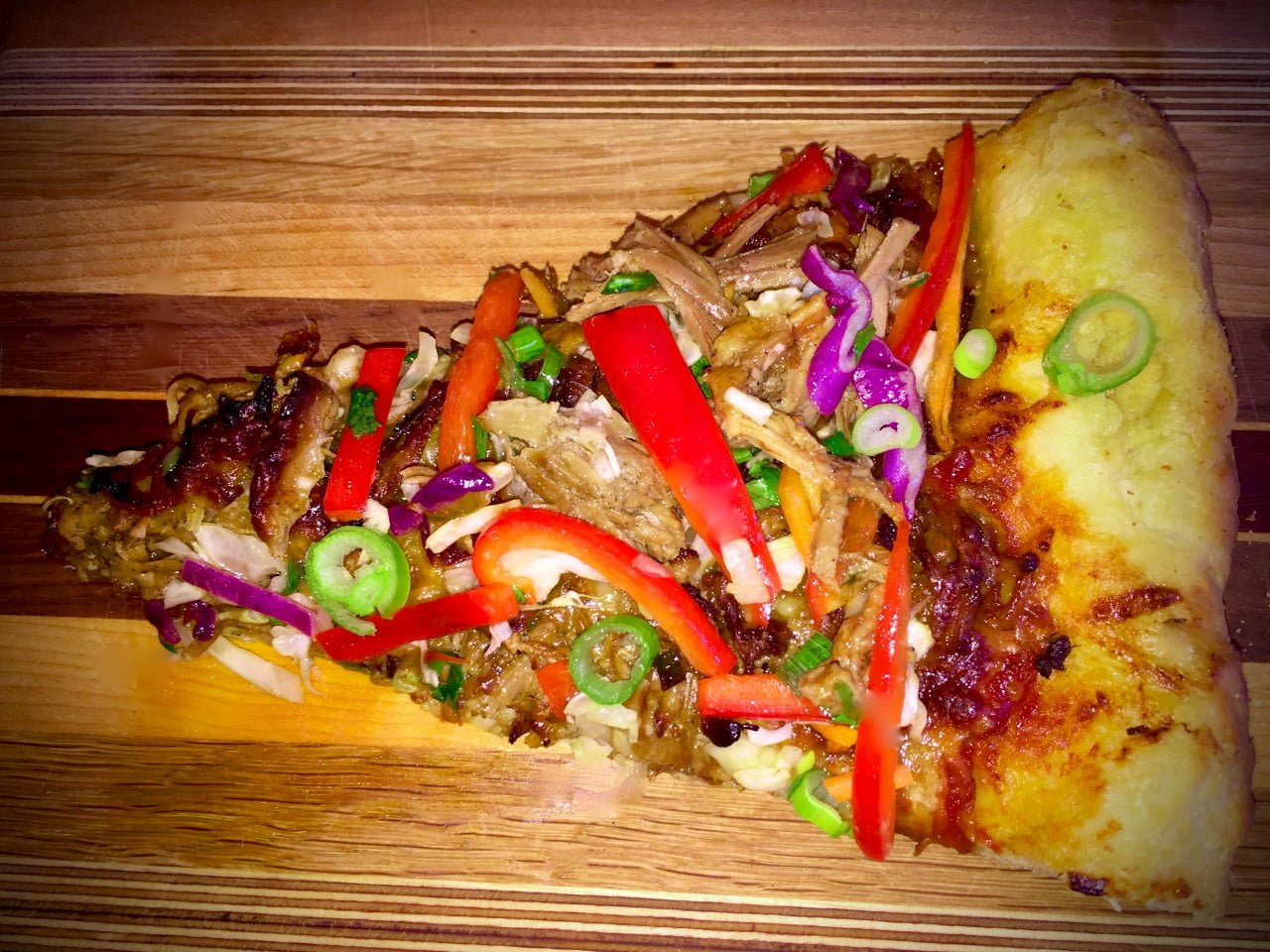 ASIAN FUSION PULLED PORK PIZZA PALOOZA - Dish off the Block