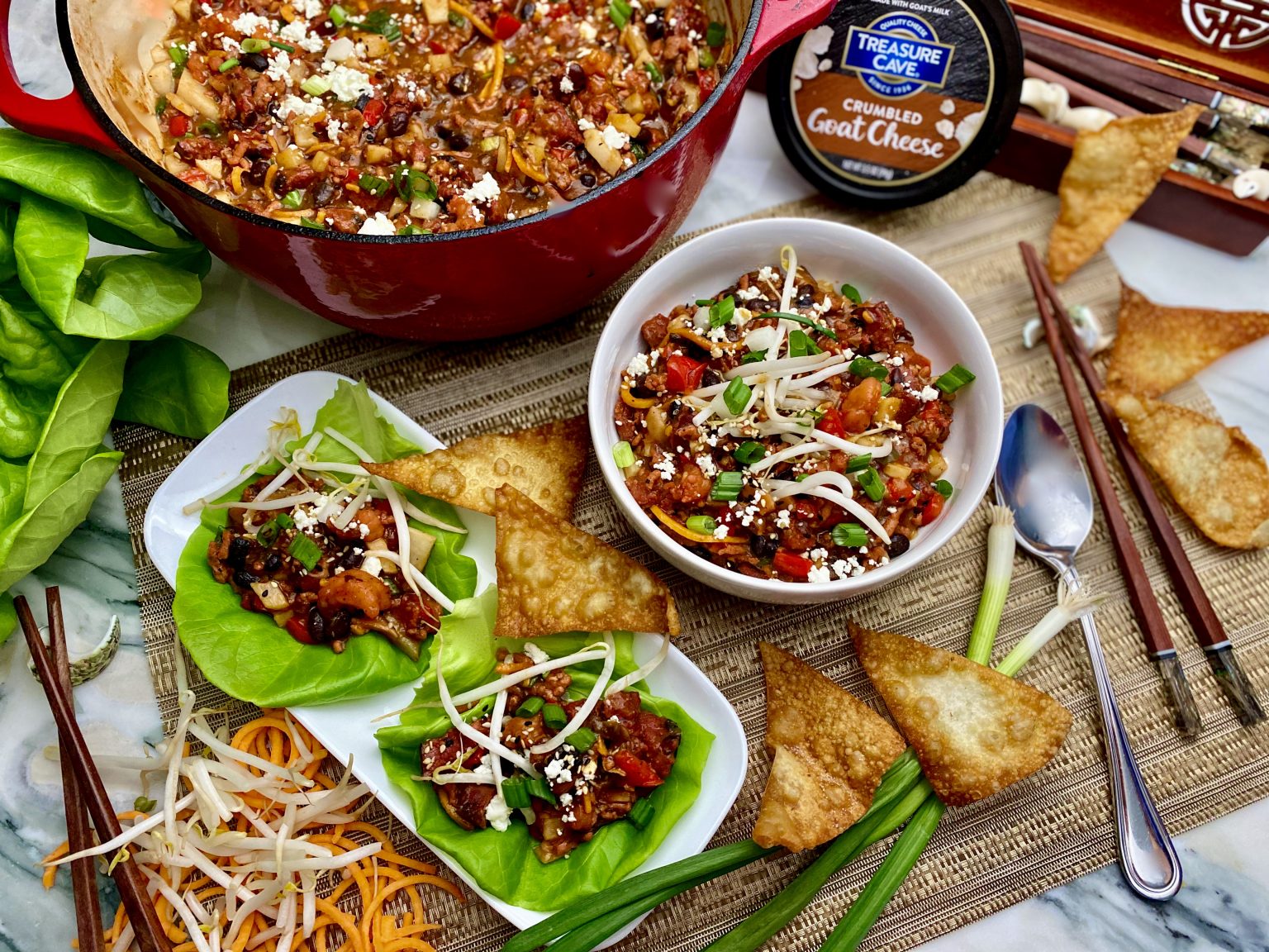 THATS A WRAP ASIAN FUSION CHILI - Dish off the Block