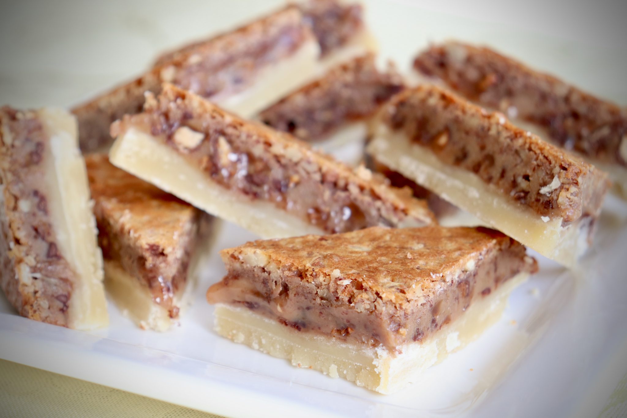 TOFFEE SHORTBREAD BARS - Dish off the Block