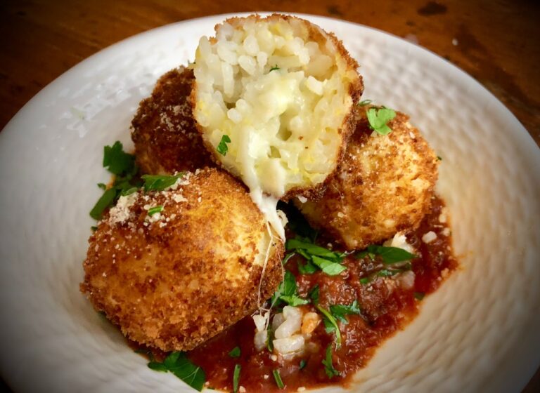 ARANCINI – ITALIAN RICE BALLS - Dish off the Block