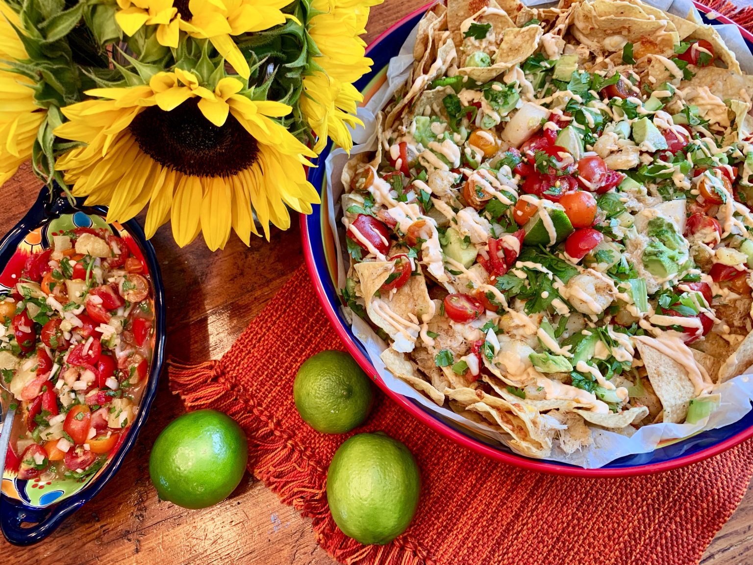 SEAFOOD NACHOS - Dish off the Block