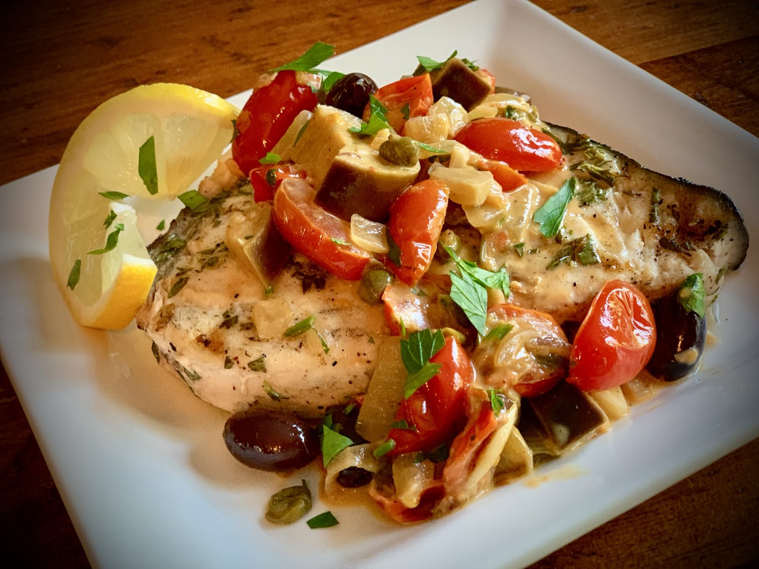 SWORDFISH PROVENCALE - Dish off the Block