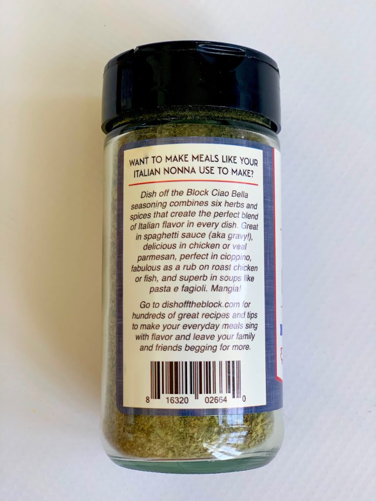 DotB Ciao Bella Spice Mix - Dish off the Block