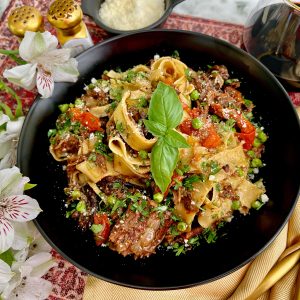 LEFTOVER SHORT RIB PAPPARDELLE - Dish off the Block