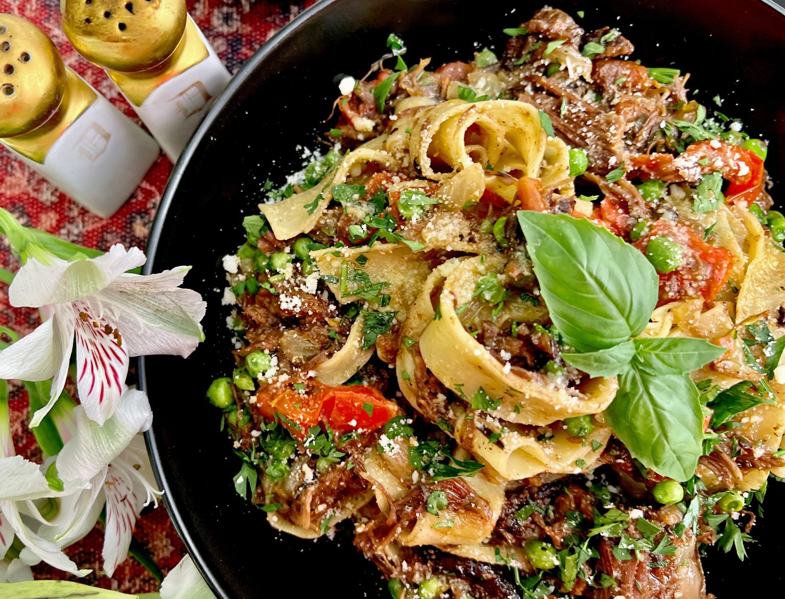 LEFTOVER SHORT RIB PAPPARDELLE - Dish off the Block