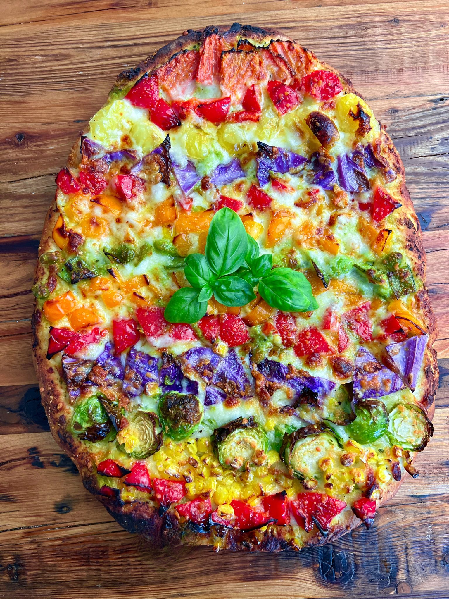 EASTER EGG PIZZA - Dish off the Block