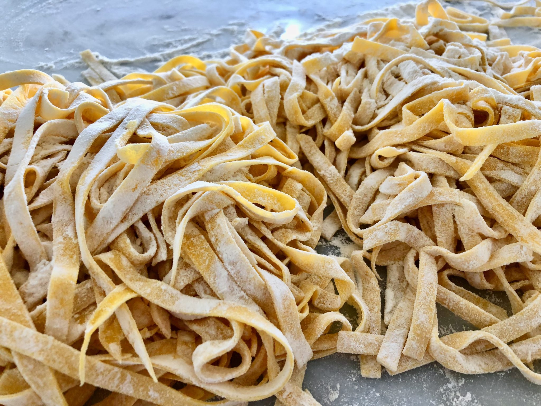 EASY HOMEMADE FOOD PROCESSOR PASTA - Dish off the Block