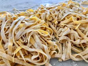EASY HOMEMADE FOOD PROCESSOR PASTA - Dish off the Block