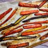 ROASTED CARROTS WITH CARROT TOP PESTO - Dish off the Block