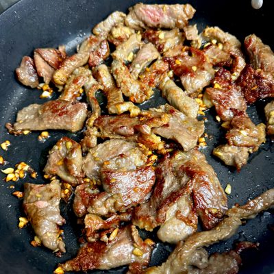 BEEF AND BROCCOLI RABE STIR FRY - Dish off the Block