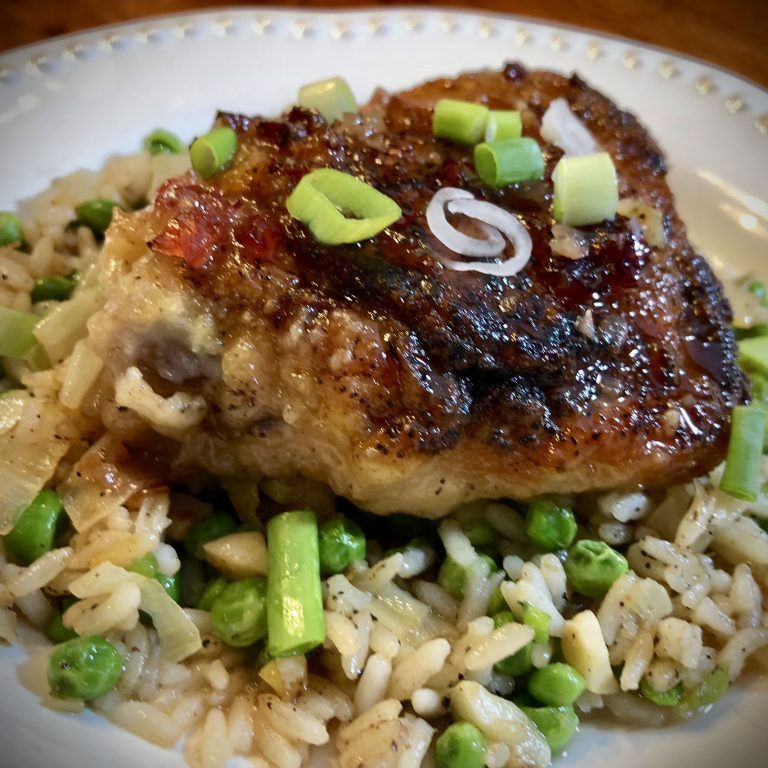 TOASTED LINGUINI WITH CHICKEN, MUSHROOMS, AND LEMON - Dish off the Block
